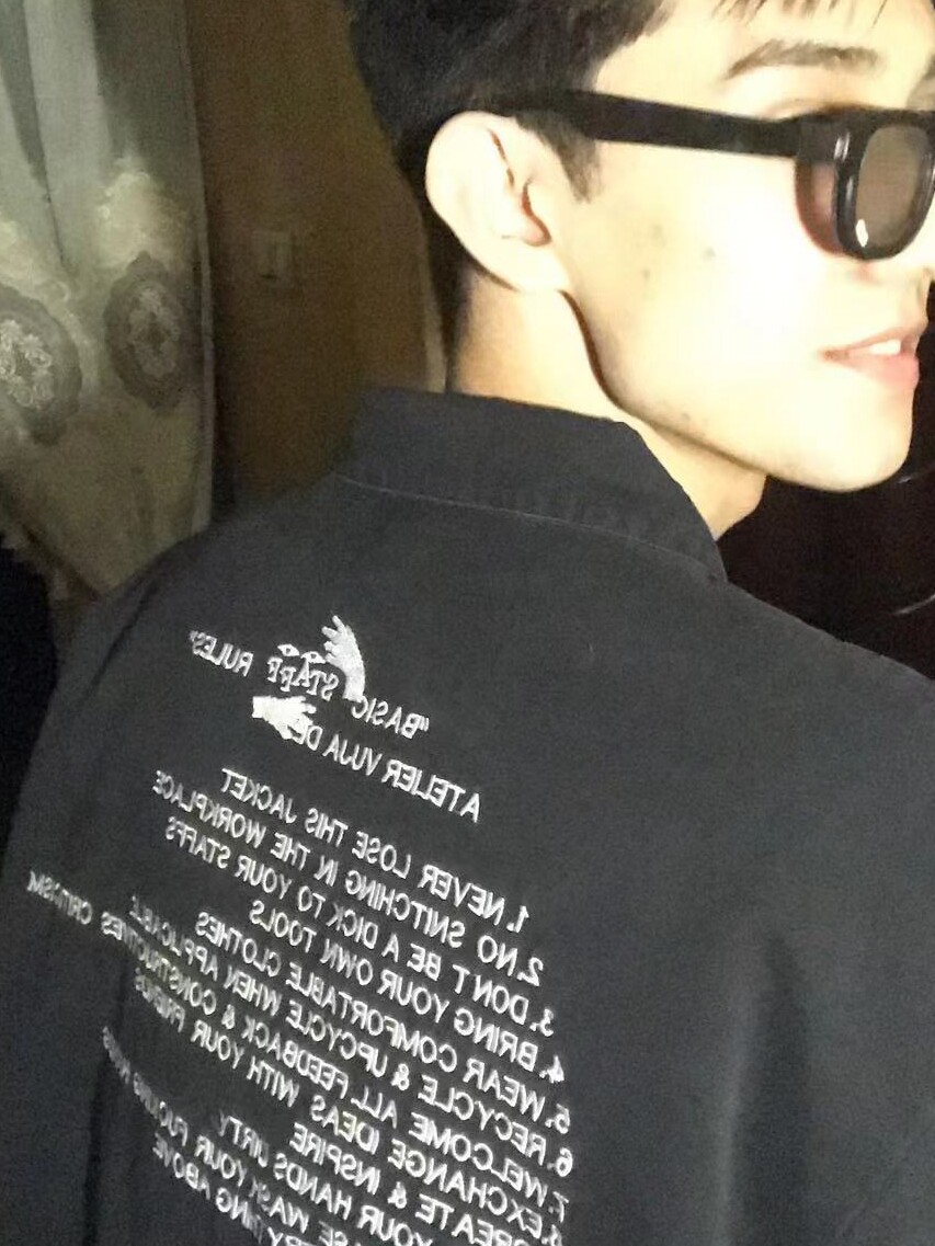 vujade水洗做旧kenijima薄款工装夹克外套男vintage vibe美式外套_虎窝淘