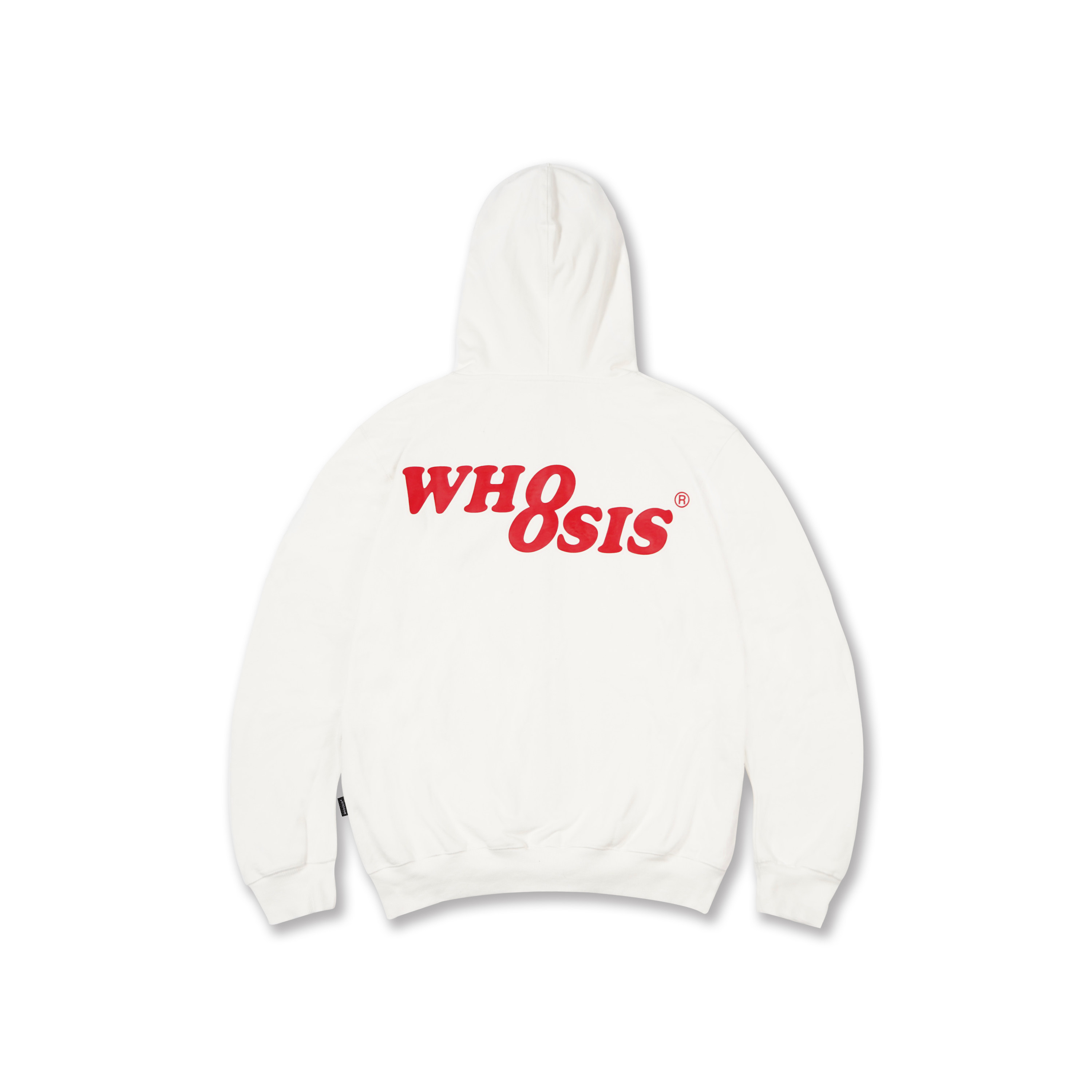 WHOOSIS（不知其名）经典8字logo拉链帽衫连帽卫衣情侣休闲美式男_虎窝淘