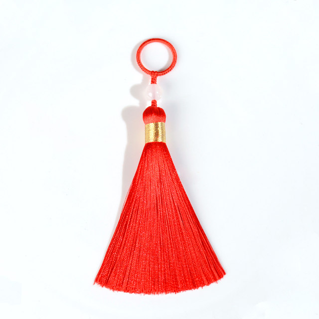 Hand-held running ring with tassels and tassels, hand-woven ancient ...