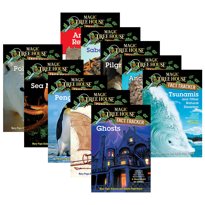 神奇树屋小百科系列11-20册英文原版 Magic Tree House Fact Tracker小学生儿童英语章节小说课外桥梁读物书籍神奇的 ...