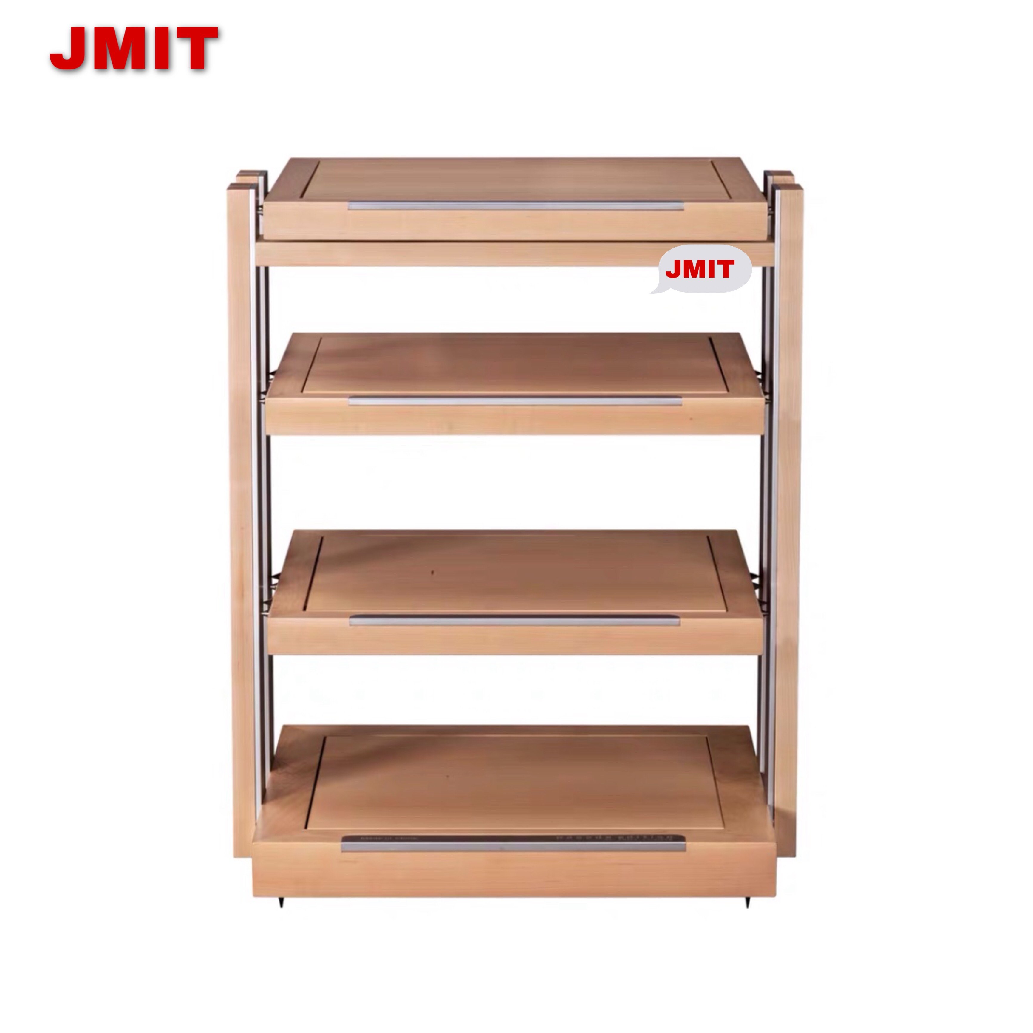 实木实心柱腿功放架音箱音响器材架子机柜机架胆机避震钉脚架JMIT_虎窝淘