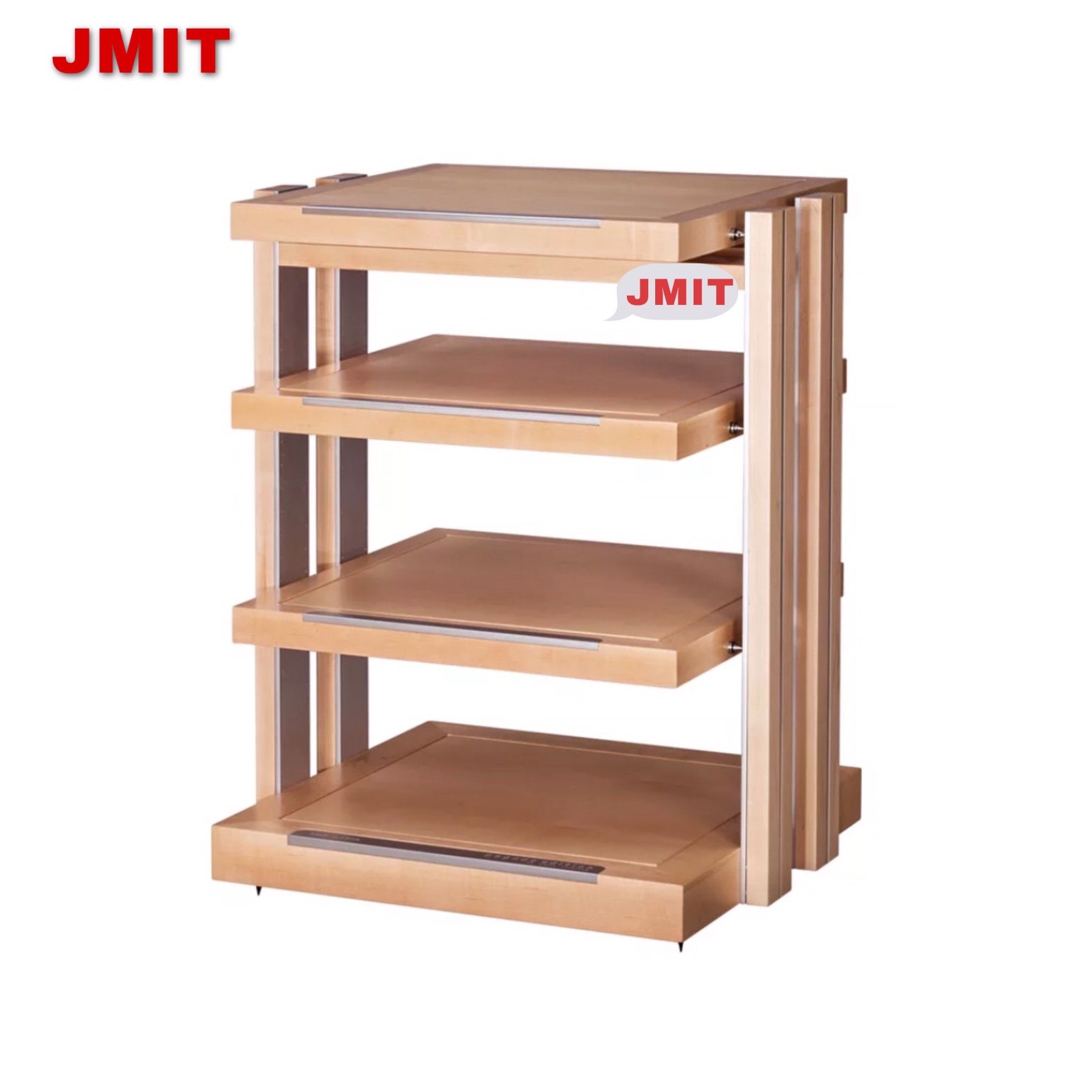 实木实心柱腿功放架音箱音响器材架子机柜机架胆机避震钉脚架JMIT_虎窝淘