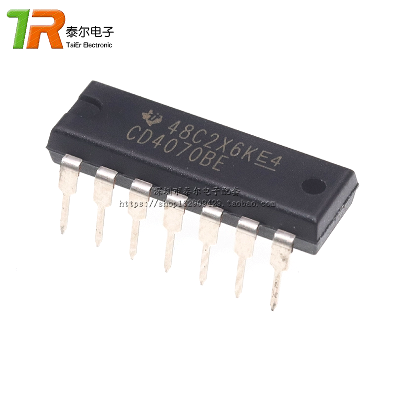 全新原装进口 CD4070 CD4070BE CD4070B DIP14 逻辑器芯片_虎窝淘