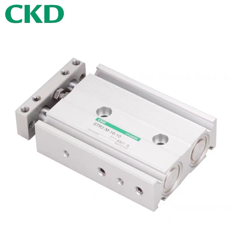 原装CKD双活塞双杆气缸STR2-M/B-16-10/15/20/25/30/40/50_虎窝淘