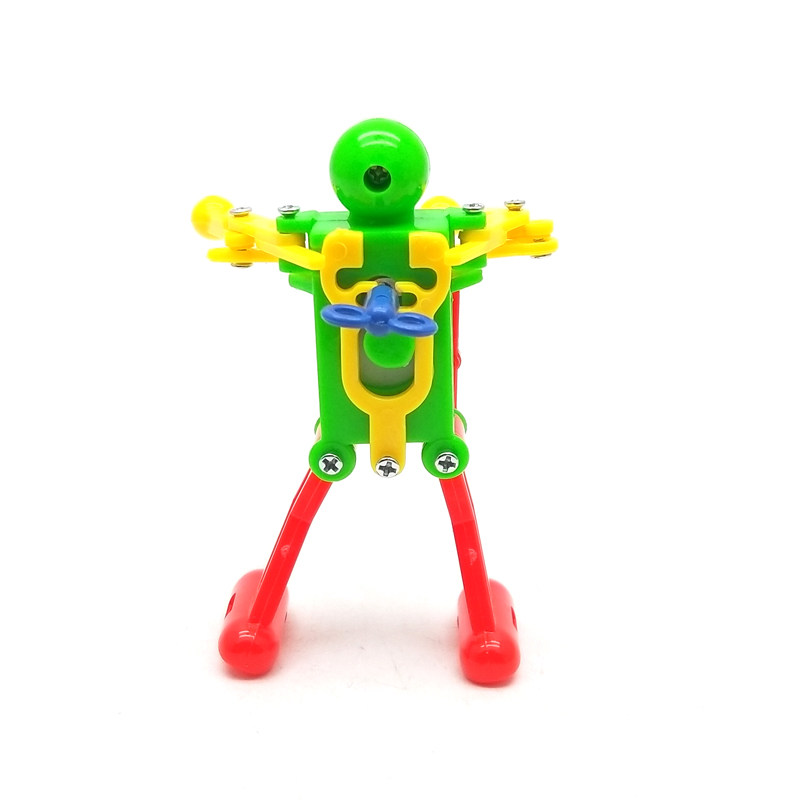 上链跳舞机器人创意发条玩具迷你会跳舞的小人桌面减压儿童玩具_虎窝淘