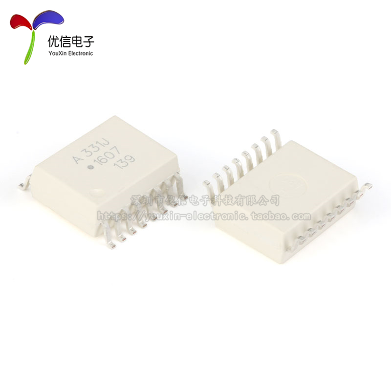 原装正品 ACPL-331J-500E SOIC-16 IGBT栅极驱动器光电耦合器芯片_虎窝淘