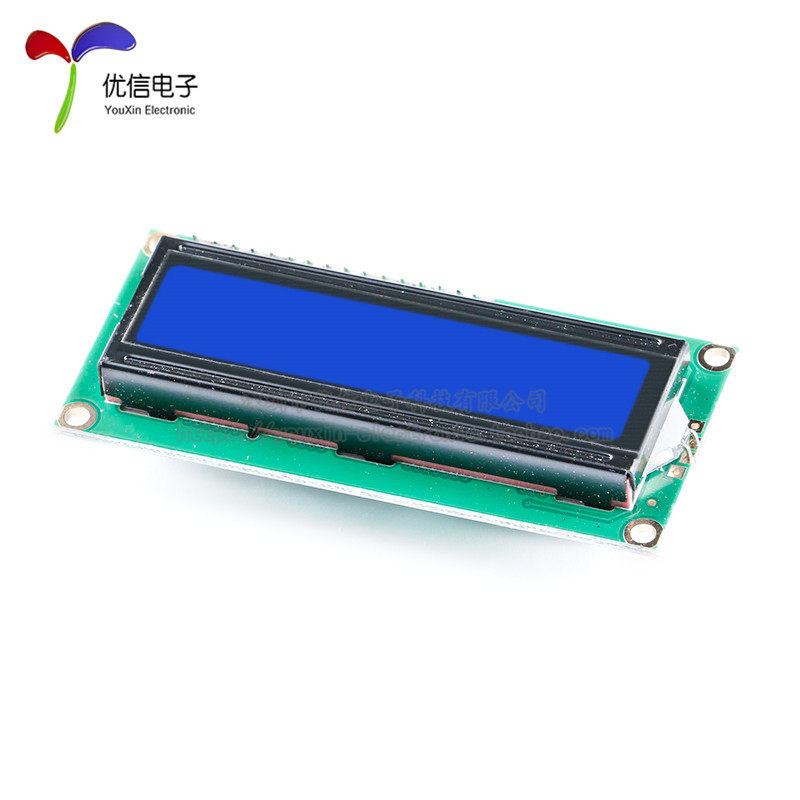 LCD1602A蓝屏 IIC/I2C带 1602液晶屏模块 LCD1602液晶屏_虎窝淘