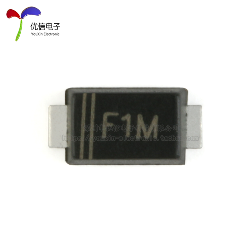 原装正品 DFR1M F1M SOD-123F 1000V/1A贴片快恢复二极管 10只_虎窝淘