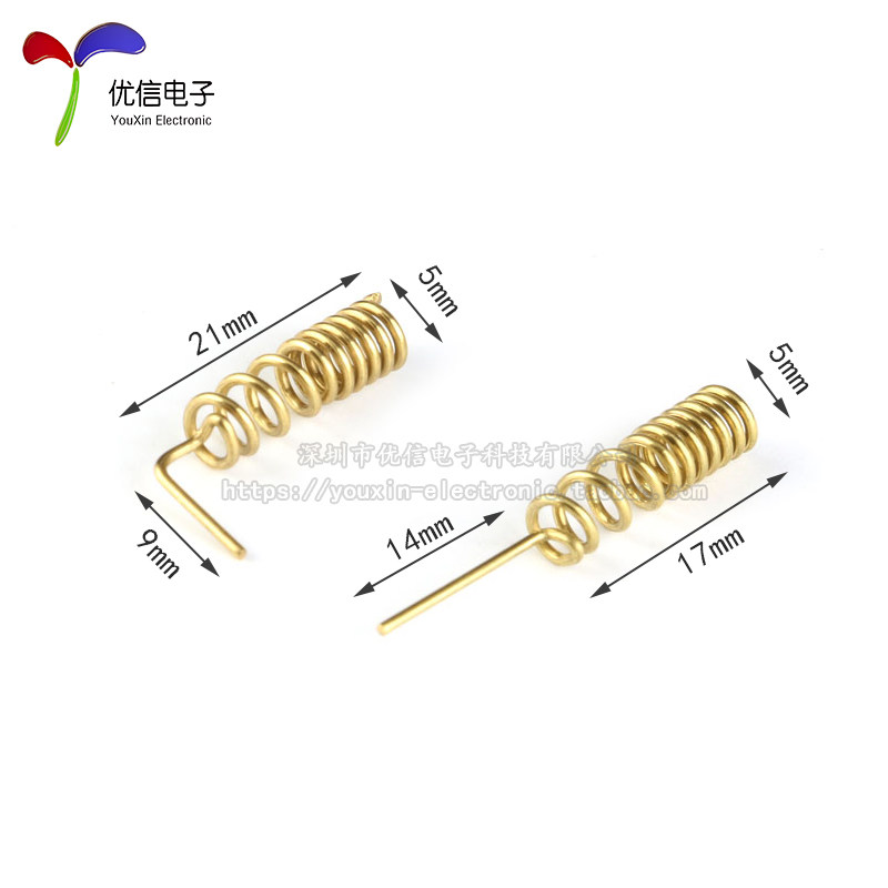 全铜GSM/GPRS弹簧天线加粗铜材螺旋线圈绕制天线GSM天线主板焊接_虎窝淘