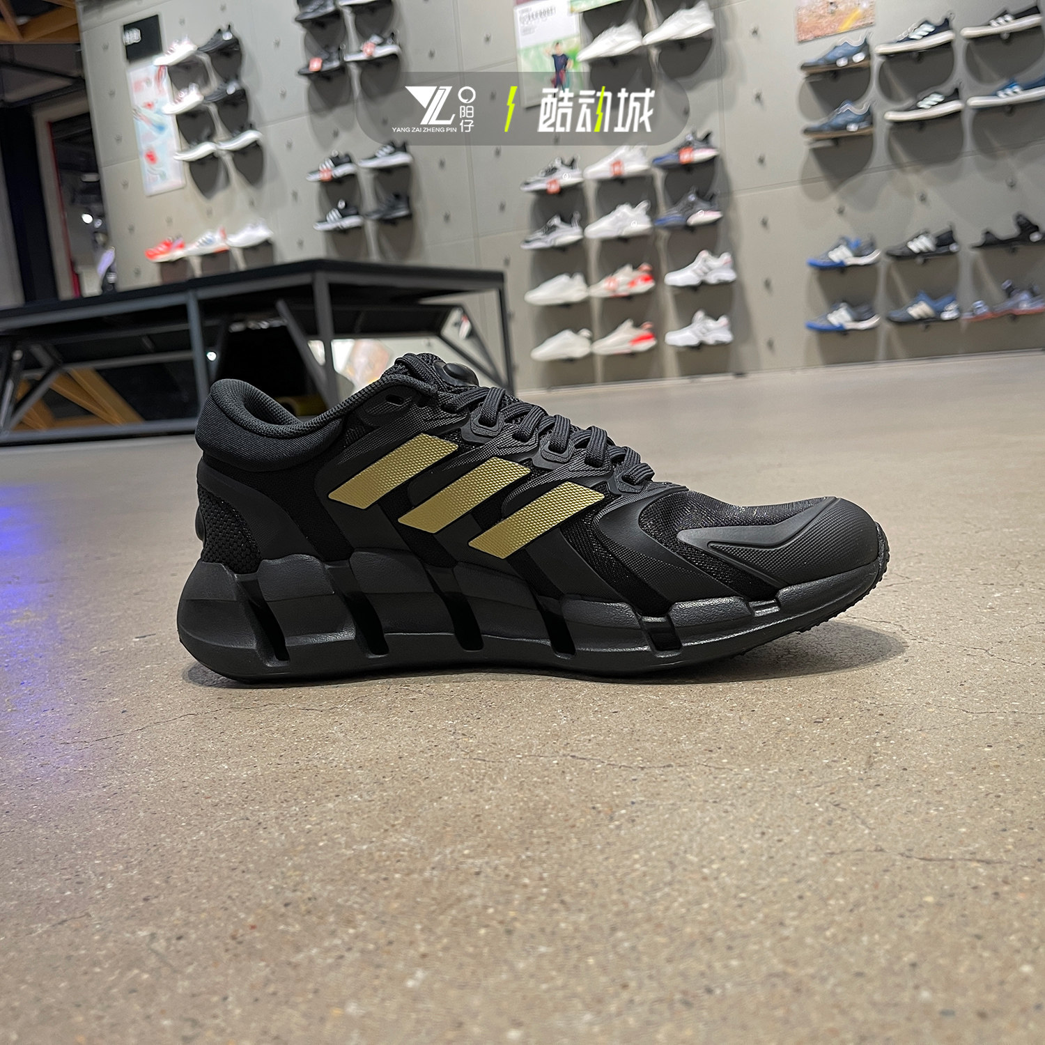 正品ADIDAS阿迪达斯男鞋清风系列休闲运动鞋网面跑步鞋 GZ2574_虎窝淘