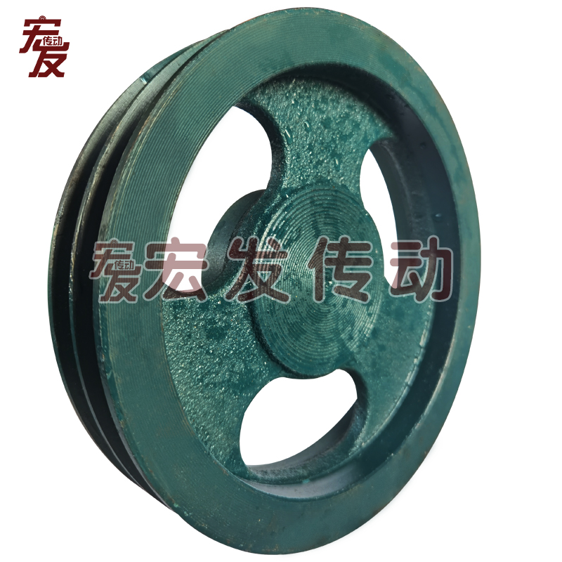 轻型三角皮带轮 A型双槽 A2-165 178 190 204 216 230 250 280_虎窝淘