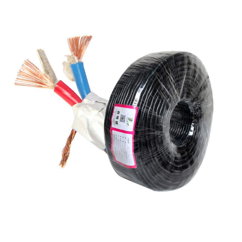 国标纯铜双绞屏蔽控制nh-rvsp2芯 1.0 1.5 2.5信号线耐火护套电缆_虎窝淘
