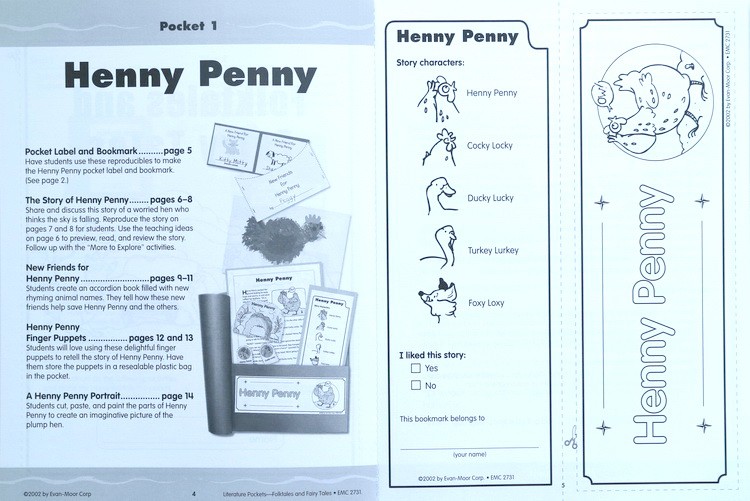 孤品清仓英文原版 Literature Pockets Folktales& Fairy Tales 2-3民间和童话故事 Evan Moor ...