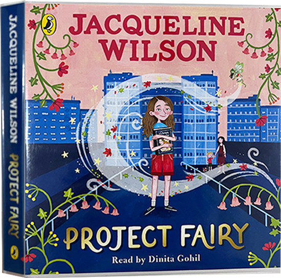 英文原版 Jacqueline Wilson英国儿童文学女王新作 Project Fairy 6张CD有声读物（非图书）_虎窝淘