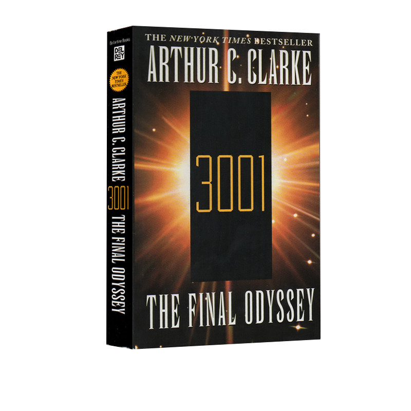 英文原版 3001 The Final Odyssey太空漫游科幻悬疑文学小说阿瑟C克拉克经典名作好莱坞同名电影原著小说纽约时报畅销书_虎窝淘