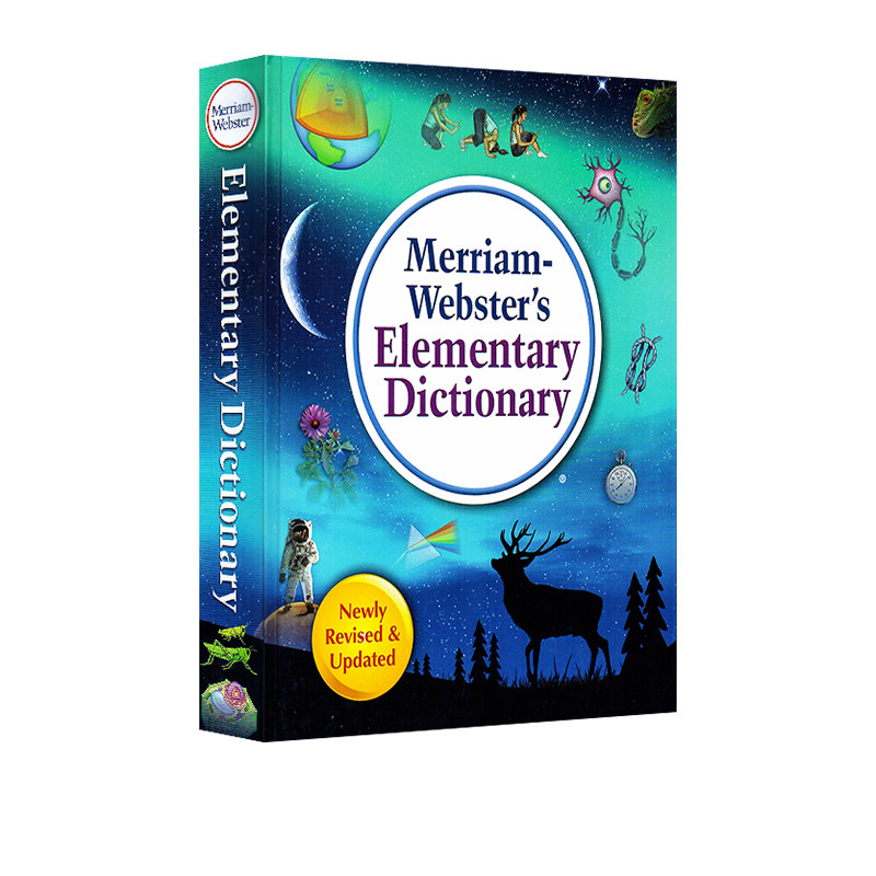麦林韦氏 Merriam Webster’s Elementary Dictionary新版韦氏初级插图图解词典字典辞典_虎窝淘