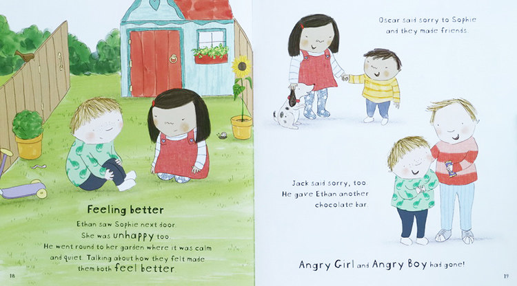 情绪管理与性格培养 Everybody Feels Happy/Scared/Sad/Angry/Jealous/Lonely 8册合售绘本 ...