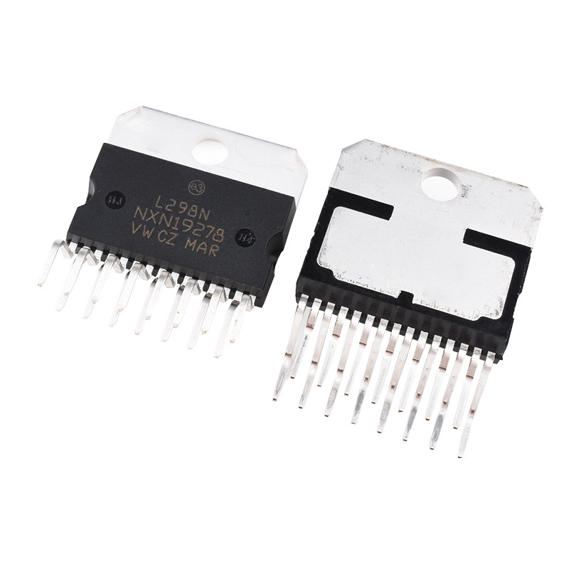 L298 L298N步进电机驱动芯片IC/电桥驱动器-内部开关 ZIP-15_虎窝淘