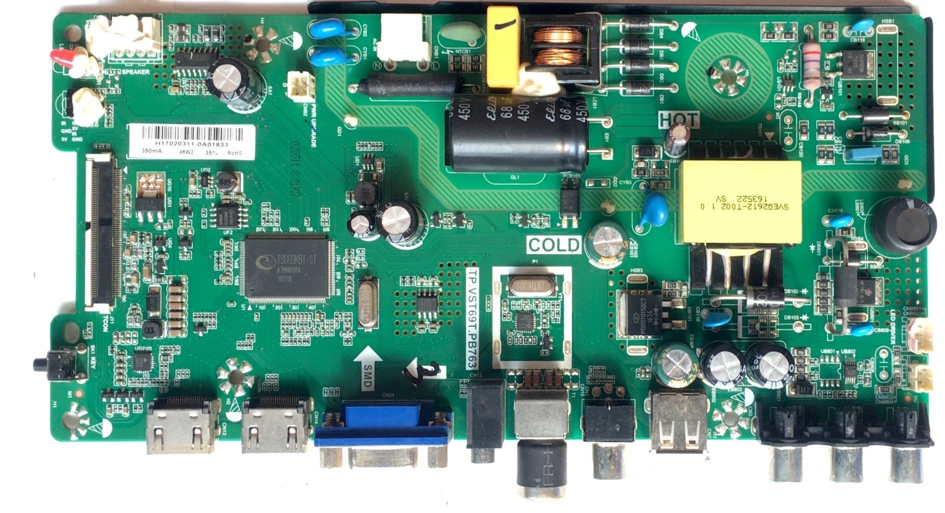 康佳LED32E330C 32F380C 32F360C K32C主板TP.VST69T.PB763/PB723_虎窝淘