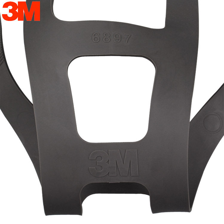 正品3M 6897头戴组合/6898面屏/6894鼻罩组合适配6800全面具配件_虎窝淘