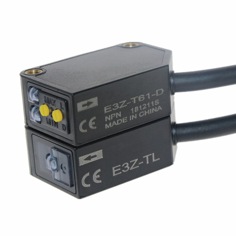 德西克红外光电开关E3Z-T61A对射传感器远距离检测方形LT81常开闭_虎窝淘