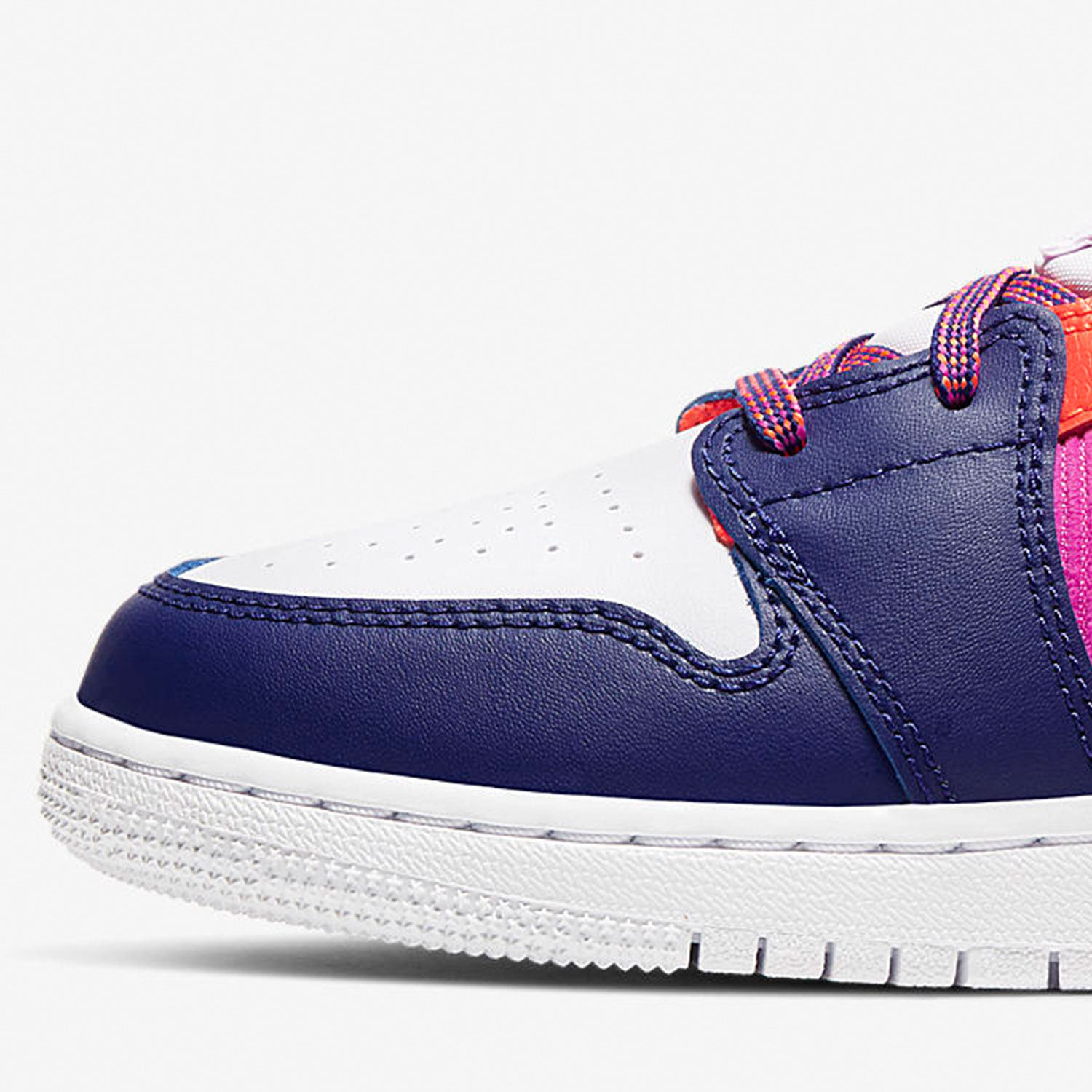 Nike/耐克正品Jordan 1 Mid AJ1女子GS大童篮球鞋555112-602_虎窝淘