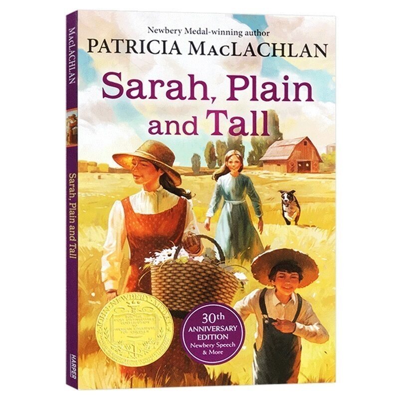 又丑又高的莎拉 Sarah Plain and Tall英文原版儿童文学读物童书纽伯瑞文学金奖作品进口小学生课外阅读书籍_虎窝淘