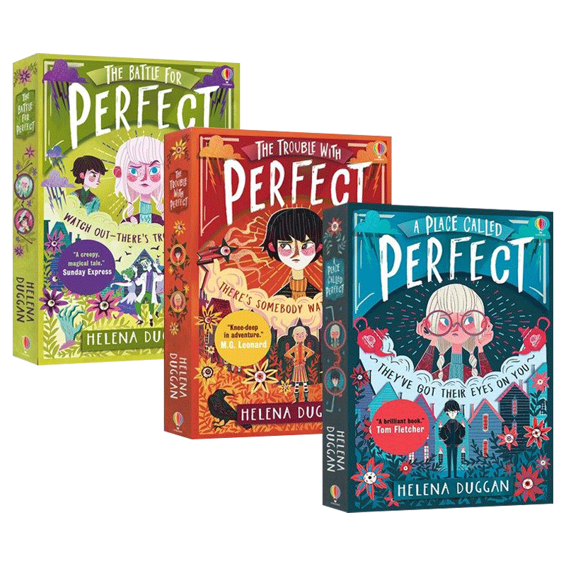Helena Duggan A Place Called Perfect Series Collection奇幻魔法冒险1-3册装英文原版儿童 ...