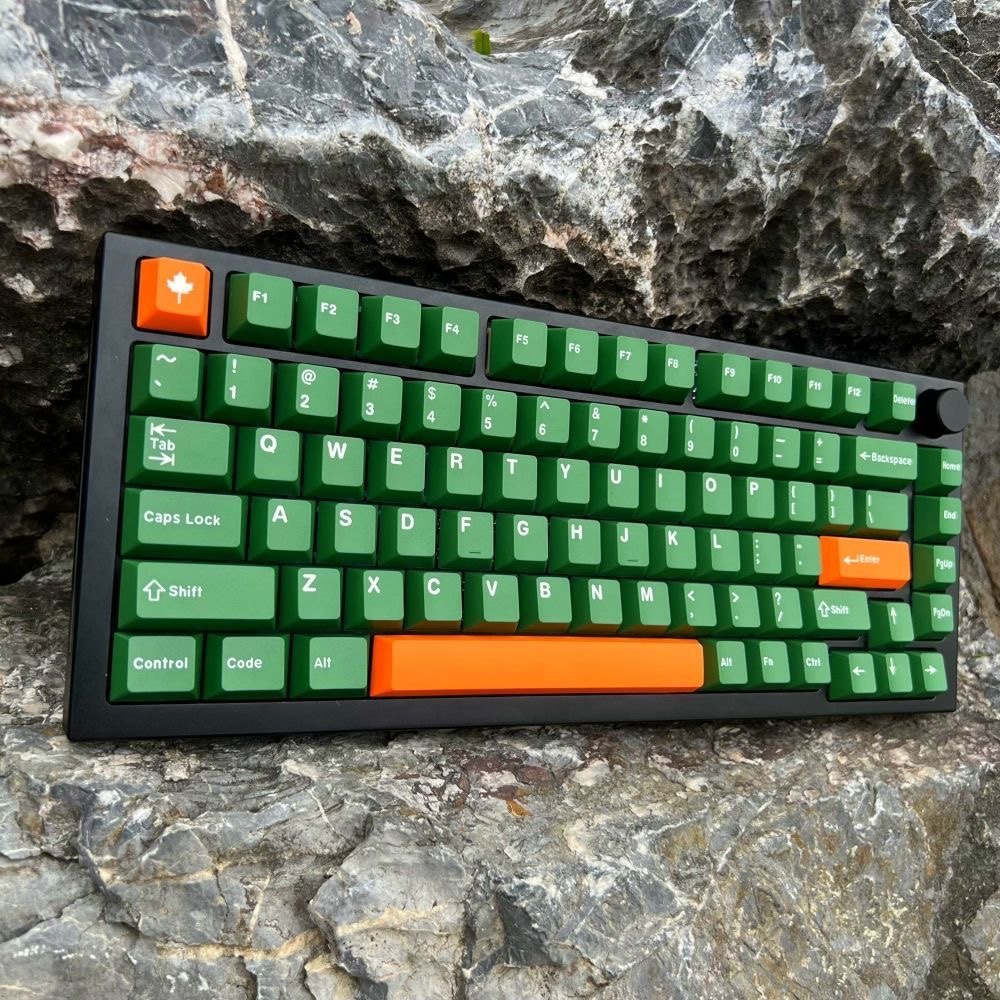 GMK核子Nuke Data大叶键帽Cherry原厂高度ABS二色键帽172键_虎窝淘
