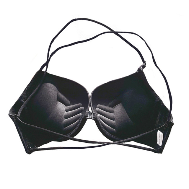 Cross -gathers Thickening Small Bras Sexy Beauty Back Deducting ...