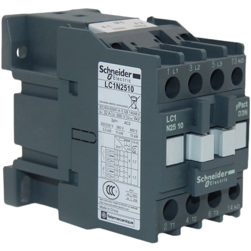 施耐德交流接触器 LC1N2510 2501M5N F5N Q5N B5N CC5N 110V 220V_虎窝淘