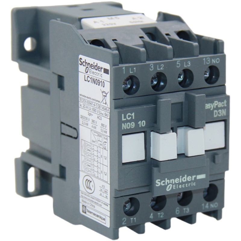 施耐德交流接触器 LC1N0910 0901M5N F5N Q5N B5N CC5N 110V 220V_虎窝淘