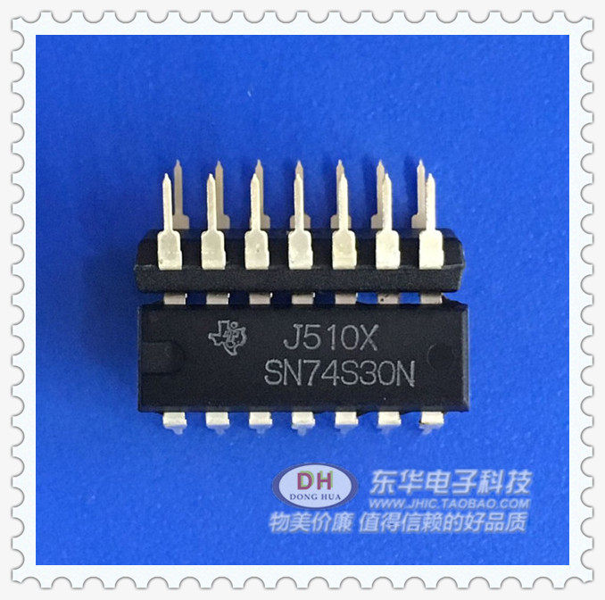 SN74S30N SN74LS30N DIP14原装现货8输入正与非门IC芯片配单配套_虎窝淘