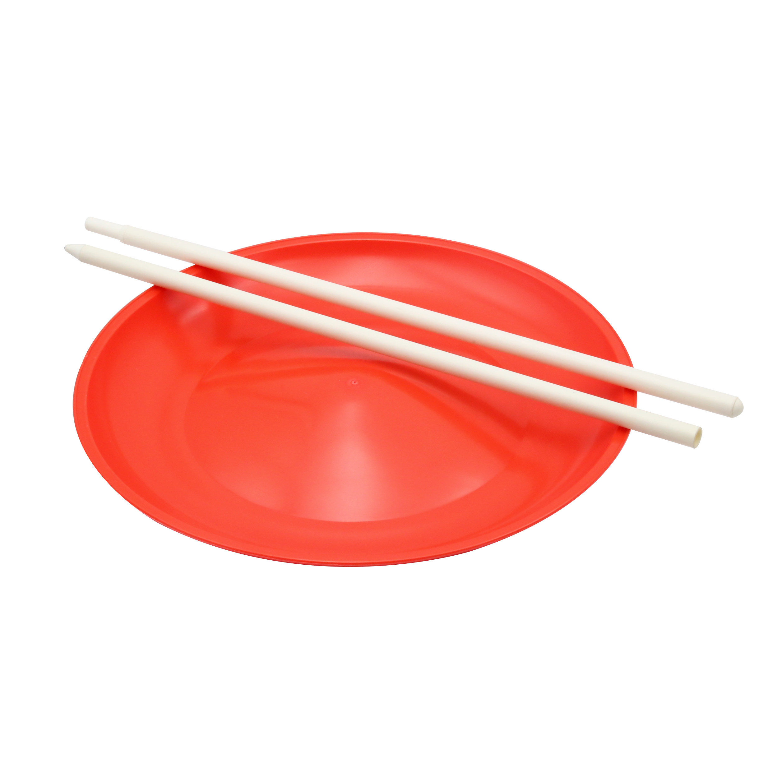 23CM杂技道具转碟软碟转盘顶盘小丑道具杂耍表演Spinning Plate_虎窝淘