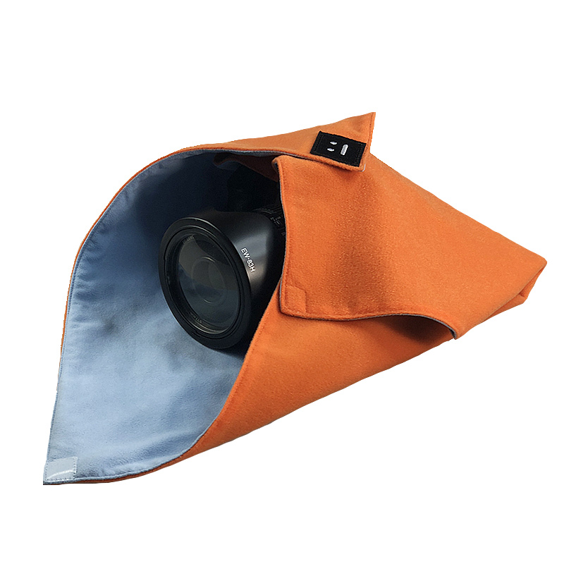 DUSTGO魔术方块百折布相机包百贴布单反清洁包裹保护二合一摄影师推荐适用于富士佳能徕卡相机镜头保护_虎窝淘