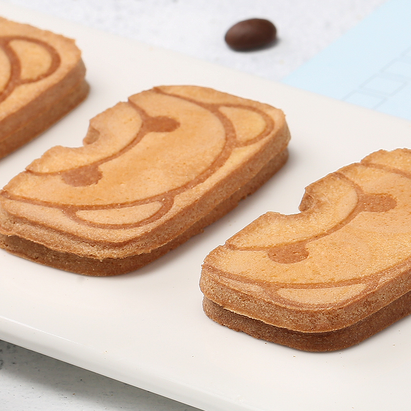 卡宾熊108g*3盒凹煎饼居家办公室休闲网红零食小吃饼干批发伴手礼_虎窝淘
