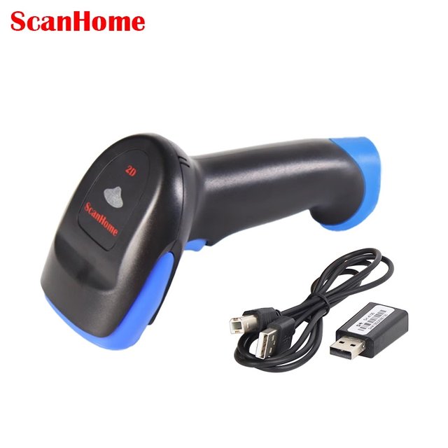 scanhome SH-4410 wireless Bluetooth code scanning gun laser express ...