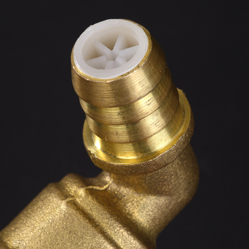 全铜热水咀球阀暖气排水放水阀弯头水嘴球芯热水龙头快开4分6分_虎窝淘