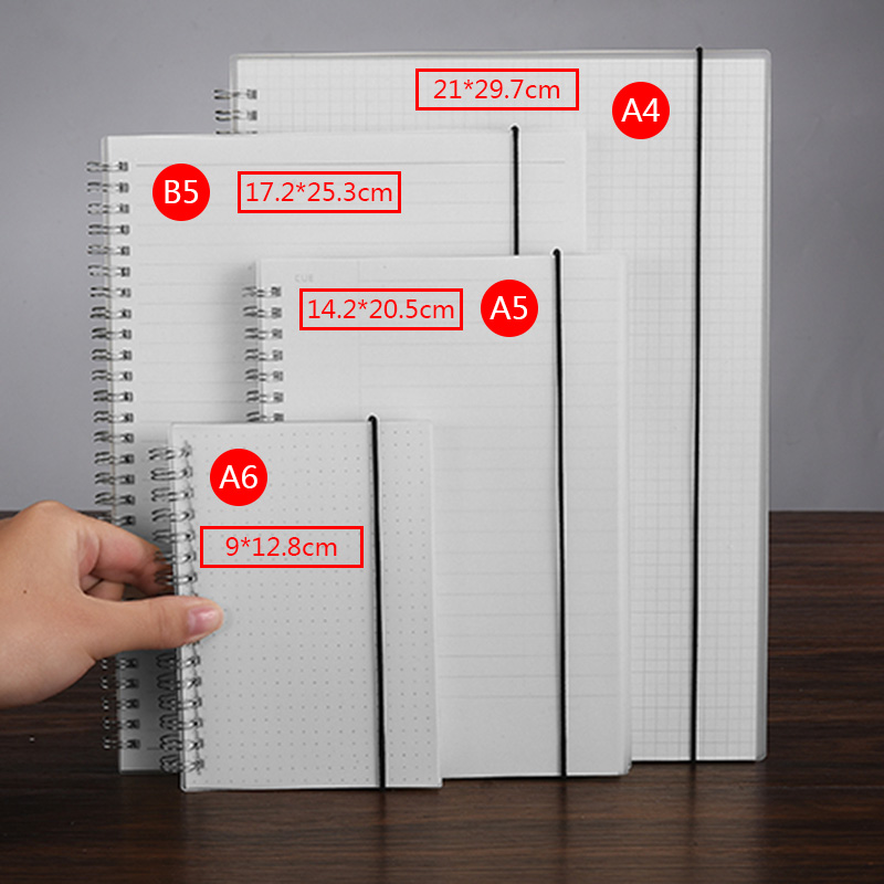 A4笔记本子文具厚大学生简约A5康奈尔小方格记事格子线圈b5网格本_虎窝淘
