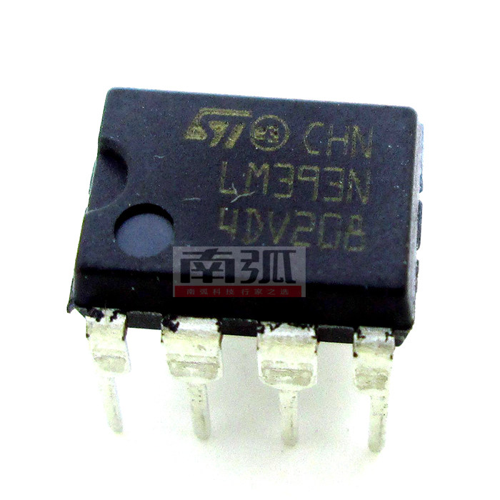 全新原装 LM393N芯片双比较器 DIP-8逆变电焊机常用运放元器件_虎窝淘