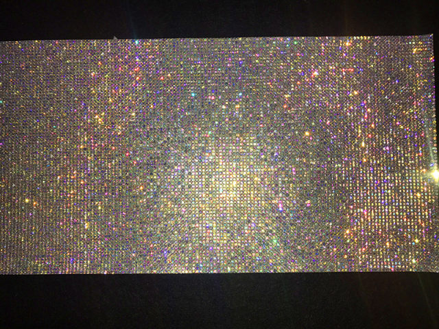 Car Crystal Diamond Patch Super Flash Diamond Decoration Patch Mid -Net ...