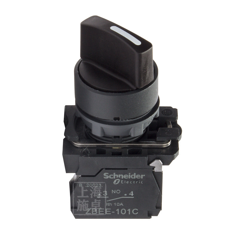 施耐德选择开关 XB5AD21C两档3档旋钮自锁定XB5AD33C自复位_虎窝淘