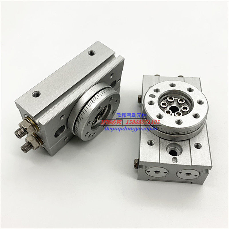 SMC型小型旋转气缸MSQB/MSQA1A/2A/3A/7A/小型摆台气缸现货_虎窝淘