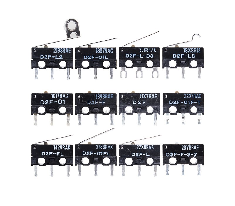 欧姆龙行程微动开关D2F-L L2 L3 01L L-D3 01FL-T D D2F-F-3-7 A1_虎窝淘