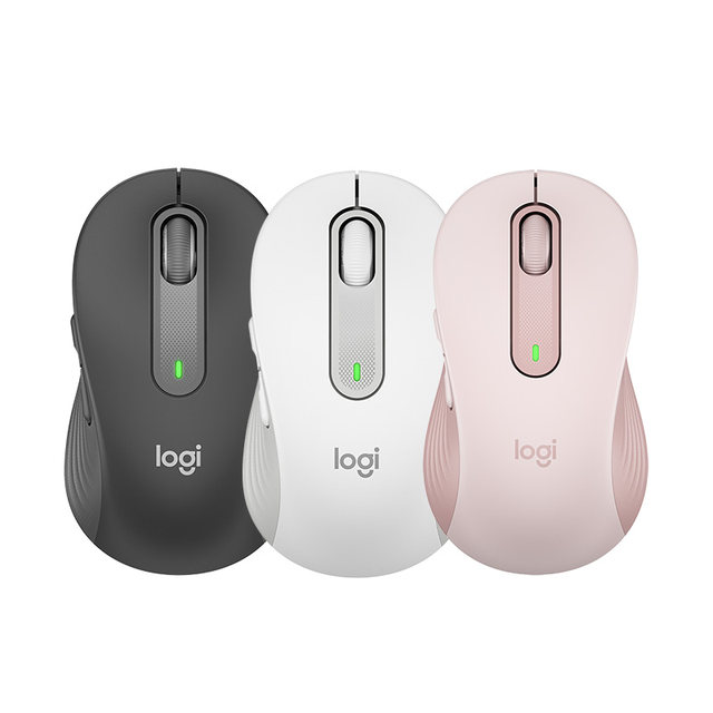 Logitech M650 wireless mouse Bluetooth light silent dual-mode home ...