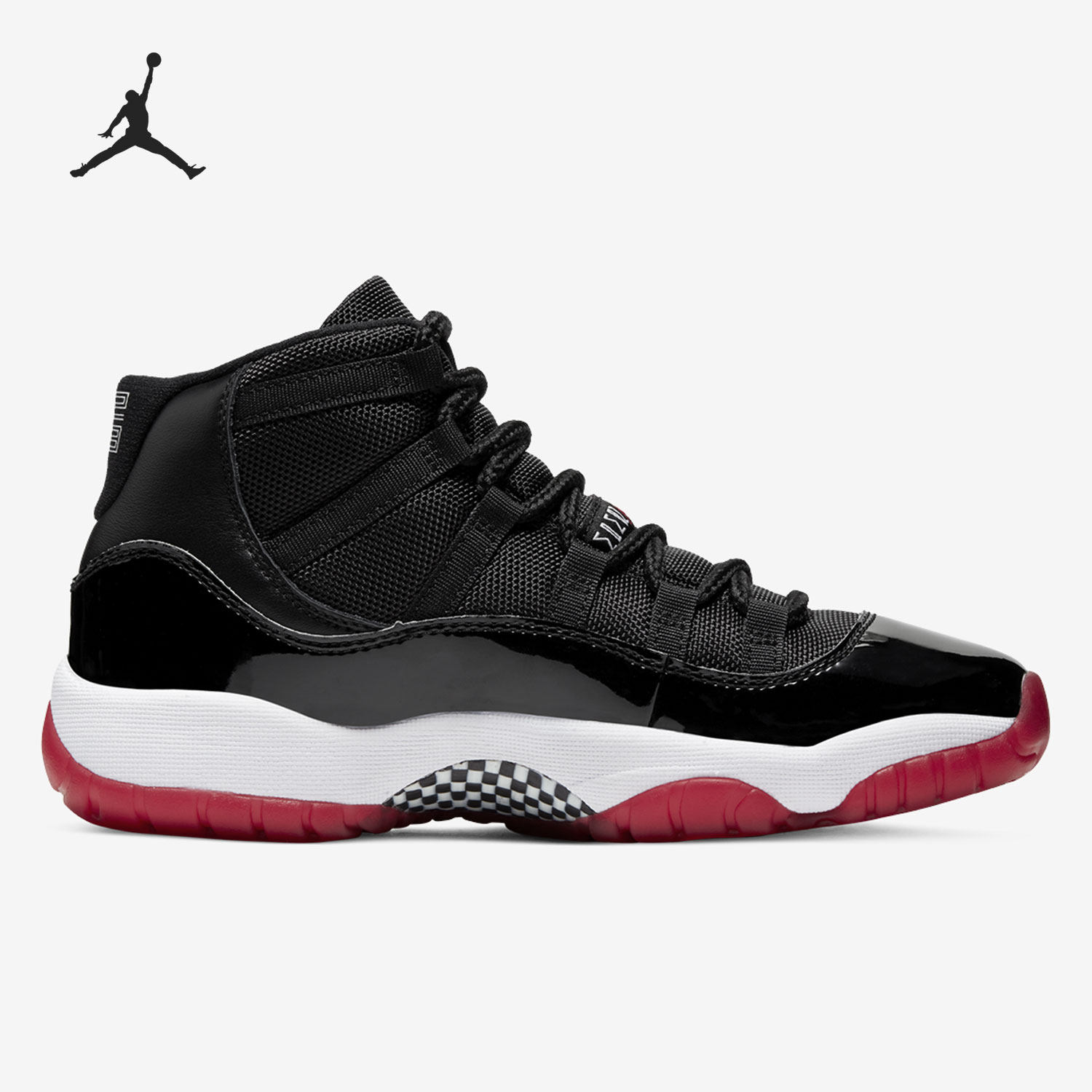 Nike/耐克正品 Air Jordan 11 Bred AJ11大童篮球鞋 378038-061_虎窝淘