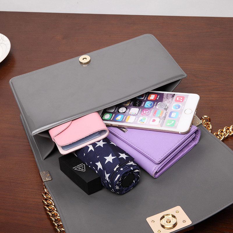 2023新款夏季迷你单肩小包斜挎菱格果冻包包toyboy正品链条女包包_虎窝淘