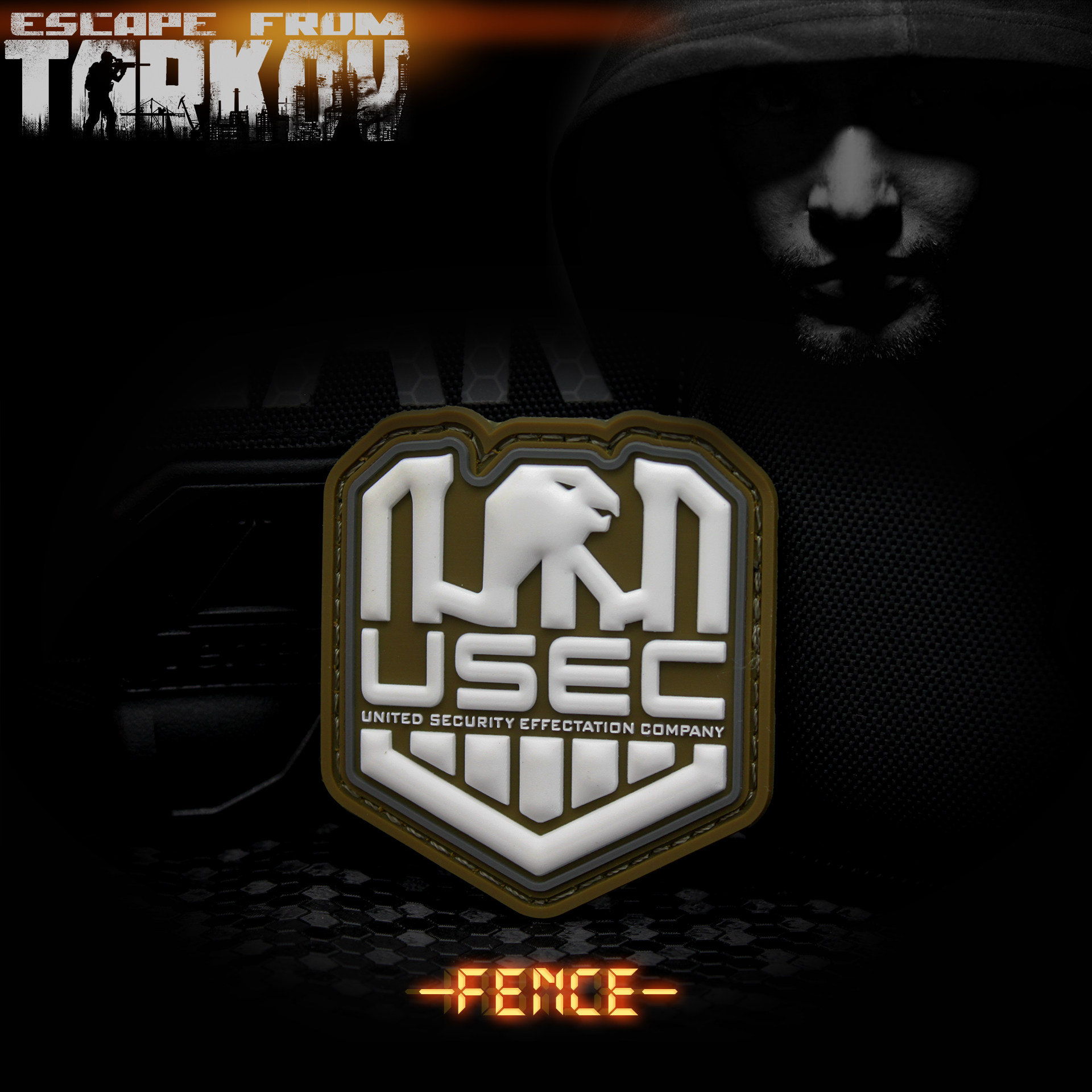 包邮爬离塔科夫周边 TerraGroup徽章 BEAR USEC阵营软胶臂章_虎窝淘