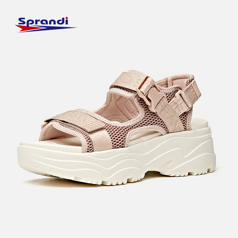 Sprandi斯潘迪女王系列丨运动凉鞋女夏季休闲拖鞋轻便舒适沙滩鞋_虎窝淘