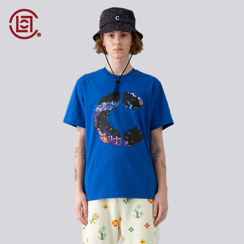 【CLOT CLOTTEE】logo短袖T恤 DIGITAL UNIVERSE系列陈冠希主理_虎窝淘
